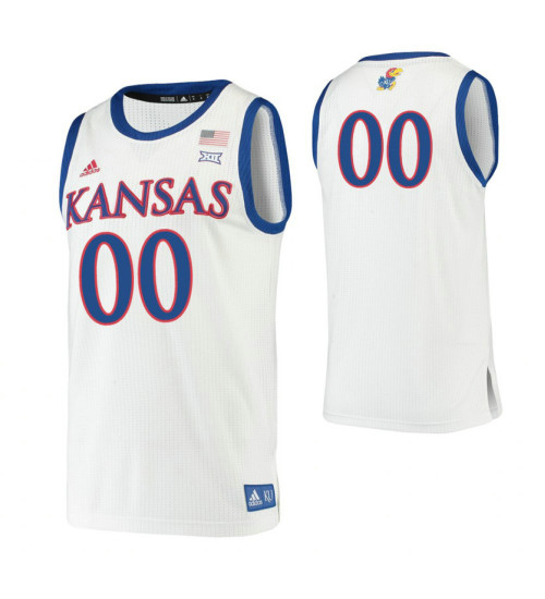 Kansas Jayhawks Replica Custom Jersey White